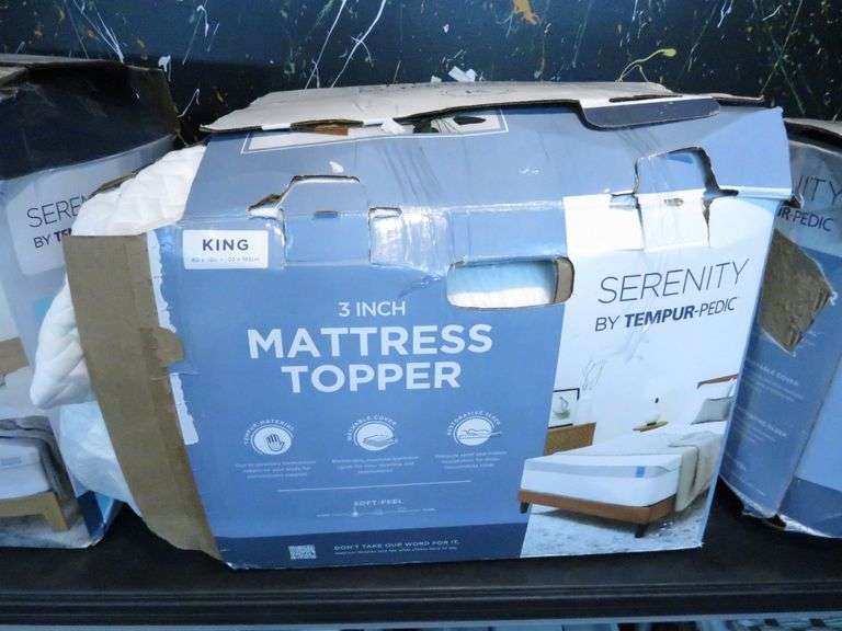 Serenity Mattress Topper - Prime Time Auctions, Inc.