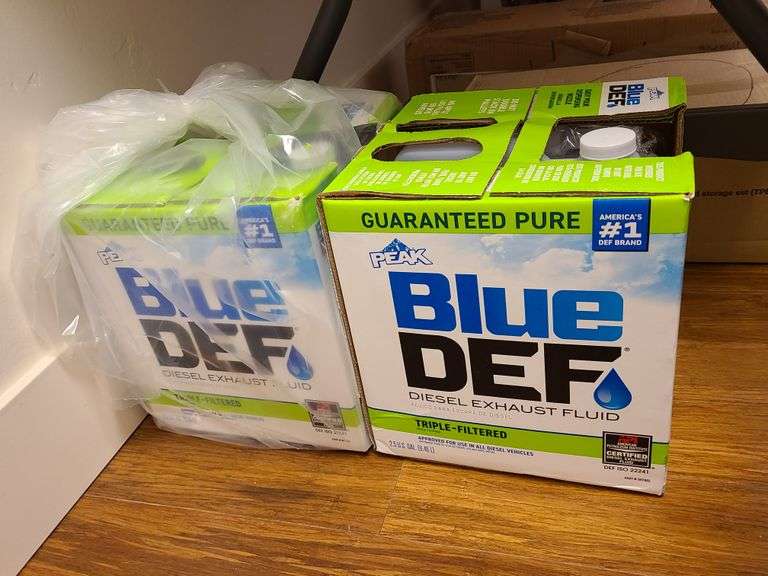 2) Blue Def Diesel Exhausted Fluid - Prime Time Auctions, Inc.