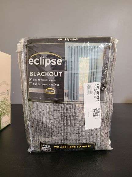 1) Eclipse Blackout Curtains - Prime Time Auctions, Inc.