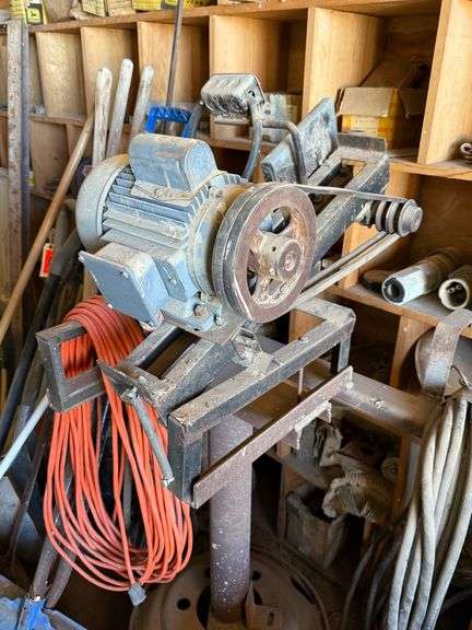 Motor On Stand, Power Cord, Electrical Cords - Prime Time Auctions, Inc.