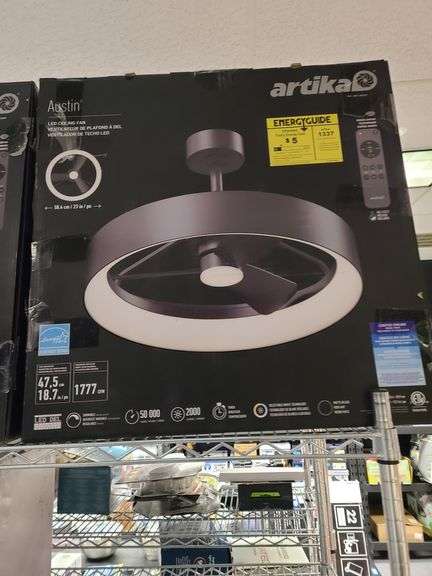 Artika Austin LED Ceiling Fan - Prime Time Auctions, Inc.