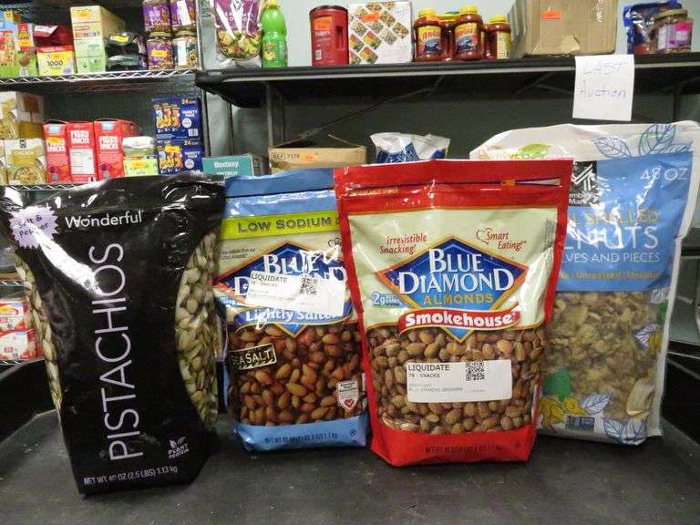 2) Blue Diamond Almonds, Wonderful Pistachios, Walnuts - Prime Time ...