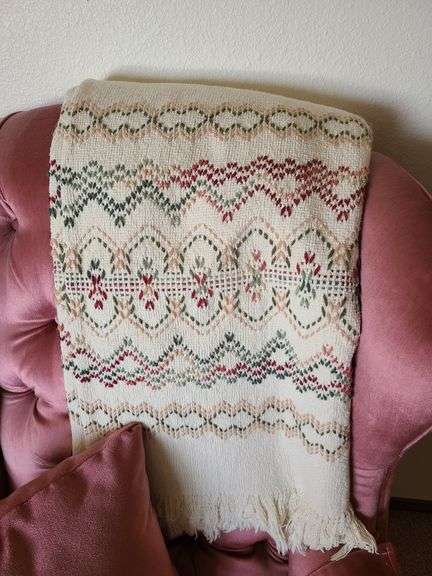 2) Wingback Arm Chairs, Throw Blanket - Prime Time Auctions, Inc.