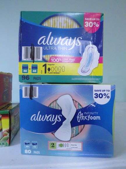 2) Always Pads - Prime Time Auctions, Inc.