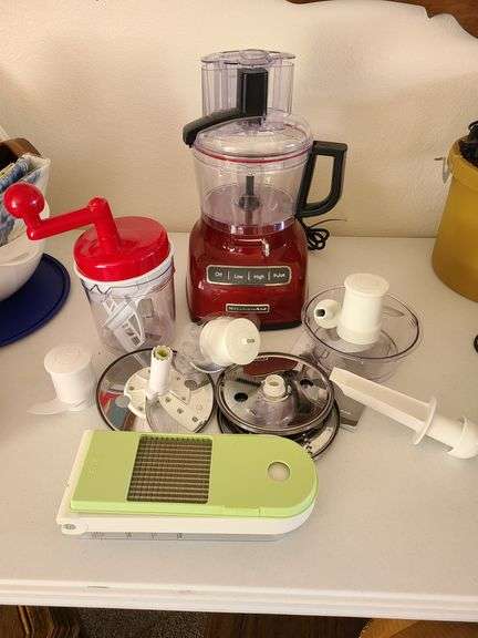 Kitchenaid Food Processor, Vegetable Chopper, Tupperware Food Chopper ...