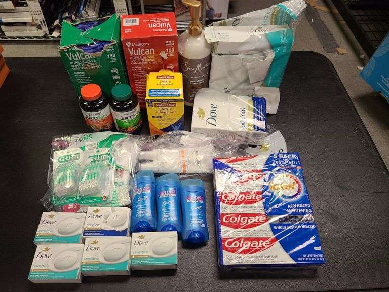 Colgate Toothpaste, Dove Bar Soap, Nature Made SAM-e Supplements, Shea ...