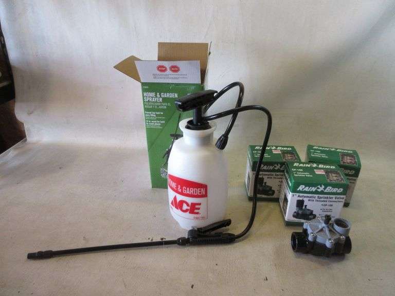 Rain Bird Automatic Sprinkler Valves and Sprayer - Prime Time Auctions ...