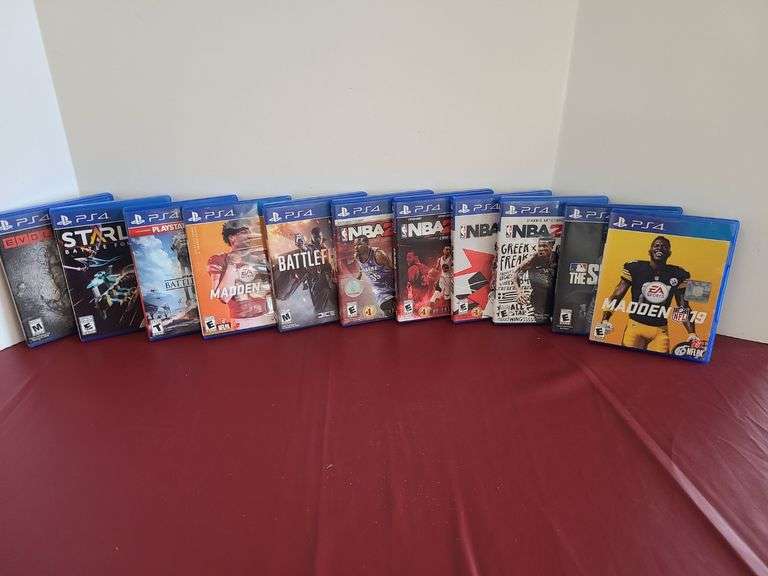 11) PS4 Games - Prime Time Auctions, Inc.