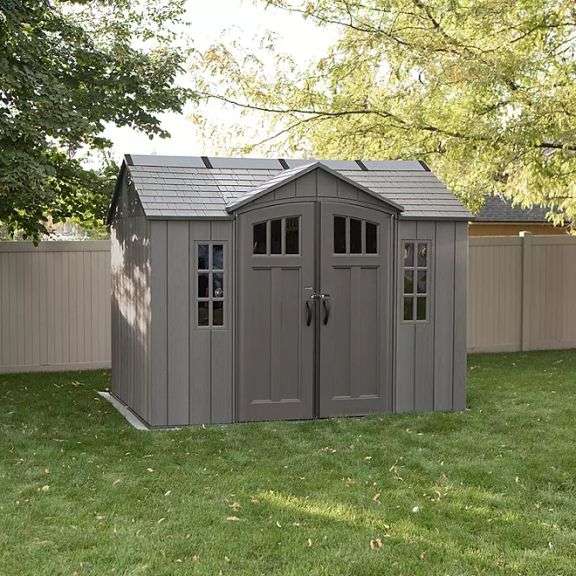 Lifetime Outdoor Storage Shed - Prime Time Auctions, Inc.