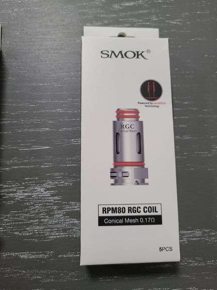 6) Smok RPM80 RGC Coil - Prime Time Auctions, Inc.