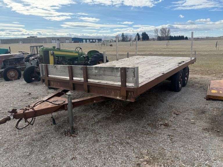 2 Axle Flatbed Trailer - Prime Time Auctions, Inc.