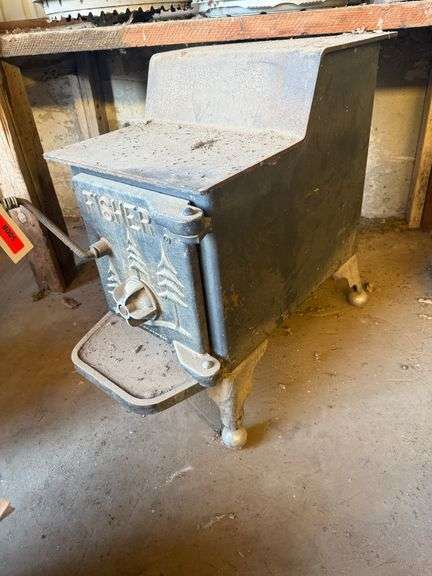 Fisher Wood Stove - Prime Time Auctions, Inc.