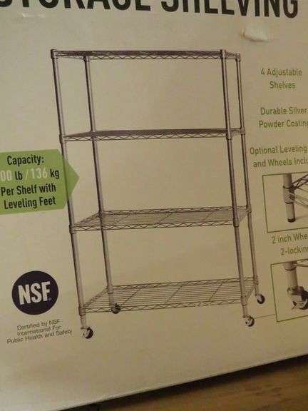 Seville Classics Storage Shelving - Prime Time Auctions, Inc.