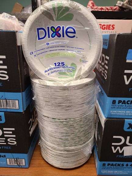 4) Dixie Paper Plates - Prime Time Auctions, Inc.