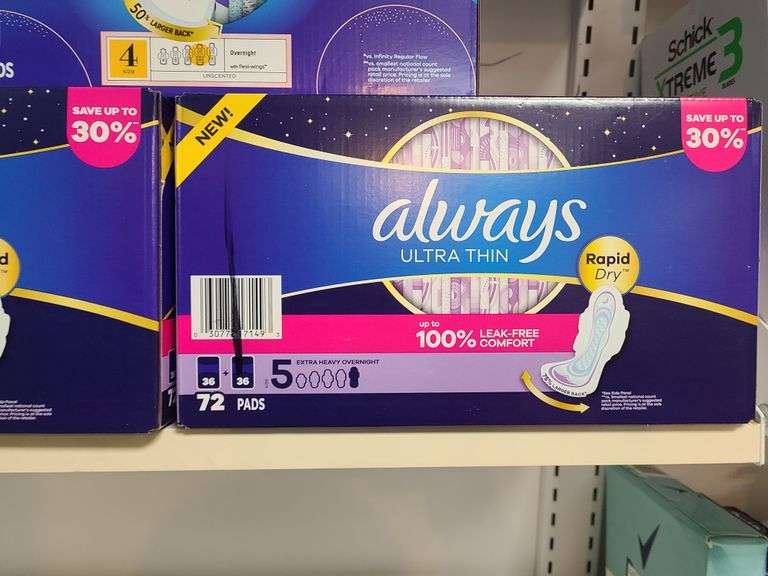 3) Always Pads - Prime Time Auctions, Inc.