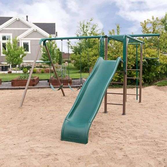 *Lifetime Monkey Bar Adventure Swing Set - Prime Time Auctions, Inc.