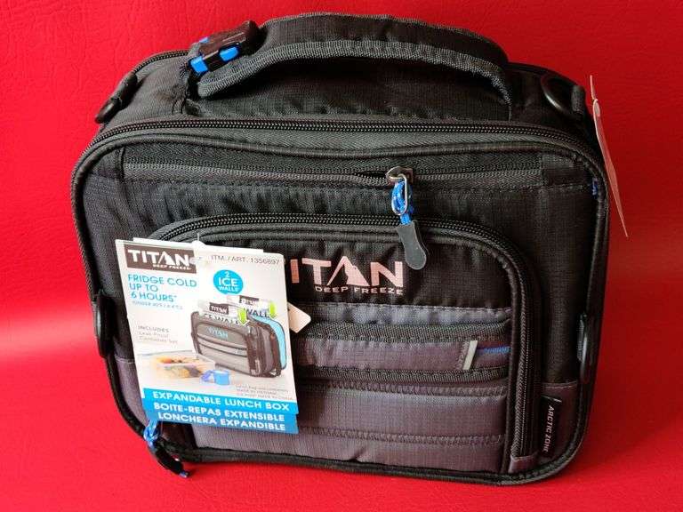 Titan Expandable Lunch Box - Prime Time Auctions, Inc.