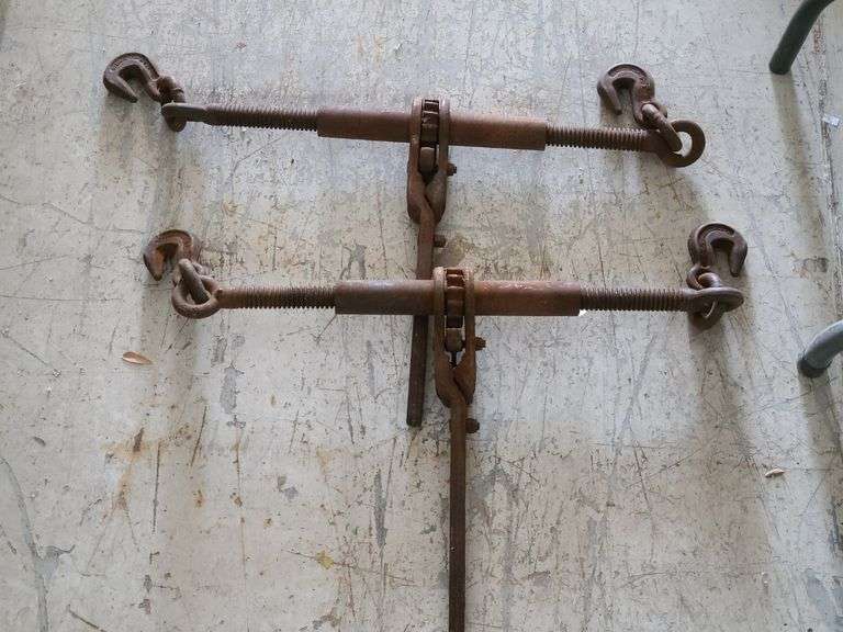 2) Ratchet Chain Binders - Prime Time Auctions, Inc.