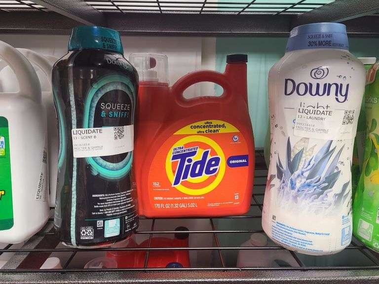 2) Downy In Wash Scent Booster , 1) Tide Laundry Soap - Prime Time ...