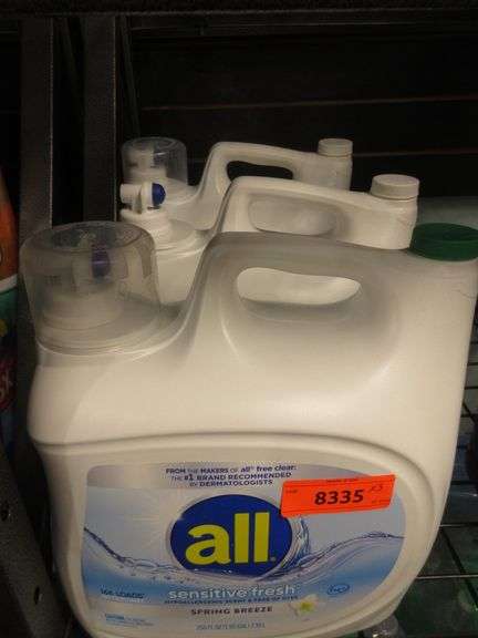 3) All Sensitive Fresh Laundry Detergent - Prime Time Auctions, Inc.