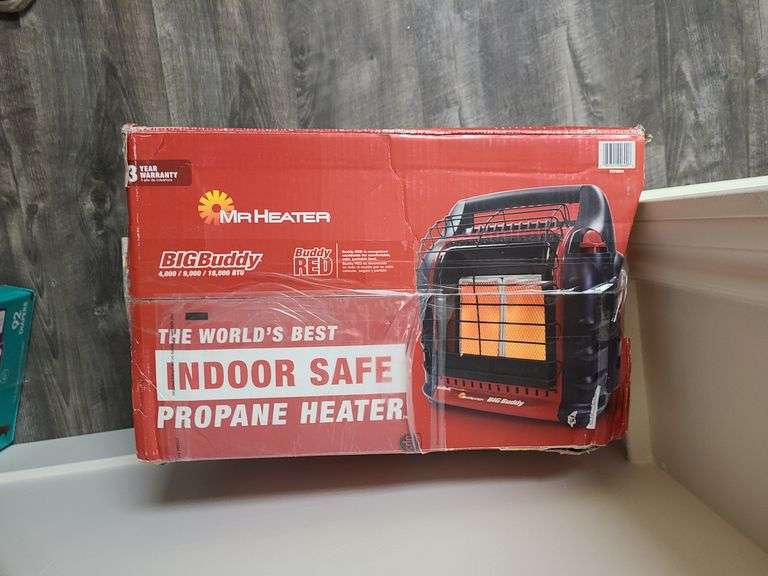Mr. Heater Big Buddy Propane Heater - Prime Time Auctions, Inc.