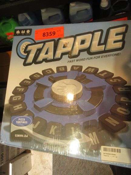 4) Tapple Word Game - Prime Time Auctions, Inc.