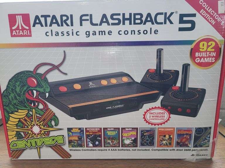 Atari Flashback 5 Classic Game Console - Prime Time Auctions, Inc.