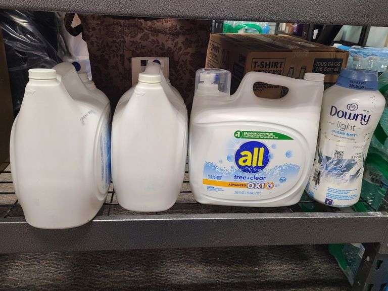 3) All Free and Clear Laundry Soap, 1) Downy In Scent Booster - Prime ...