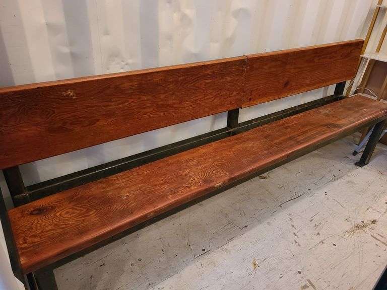 Metal / Wood Bench - Prime Time Auctions, Inc.
