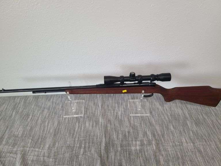 Remington LR22 with Scope - Prime Time Auctions, Inc.