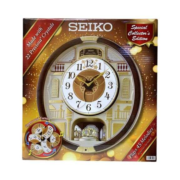 Seiko Musical Clock - Prime Time Auctions, Inc.