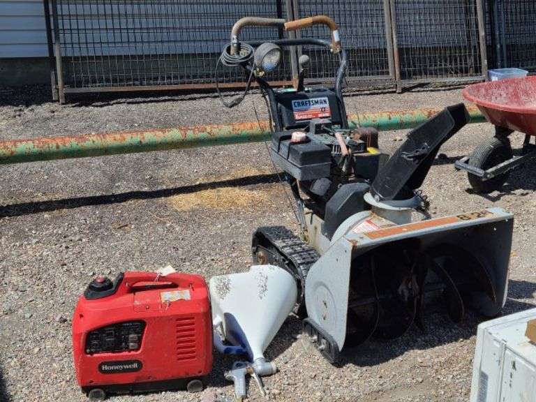 Craftsman Snowblower, Honeywell Generator, Spraying Mantis Paint ...