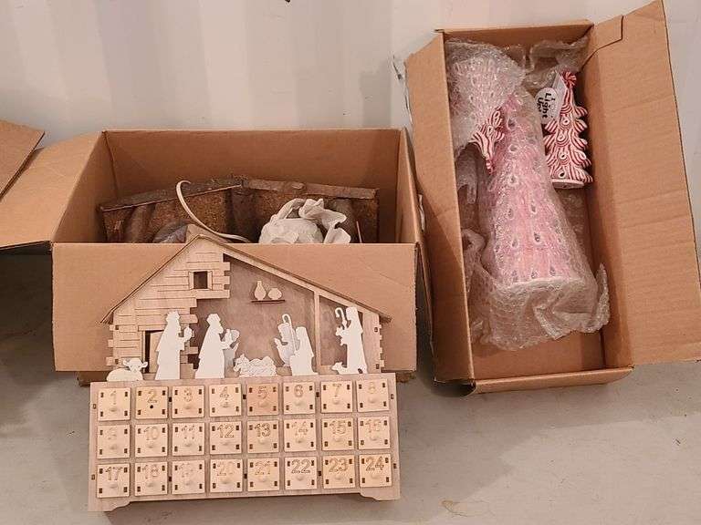 Advent Nativity, Table Top Nativity, Christmas Decor - Prime Time ...