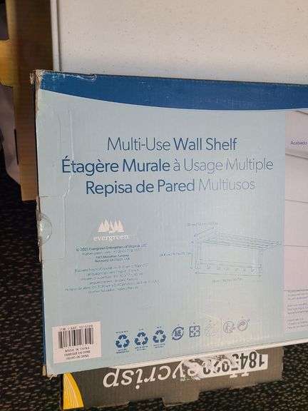 Multi Use Wall Shelf - Prime Time Auctions, Inc.
