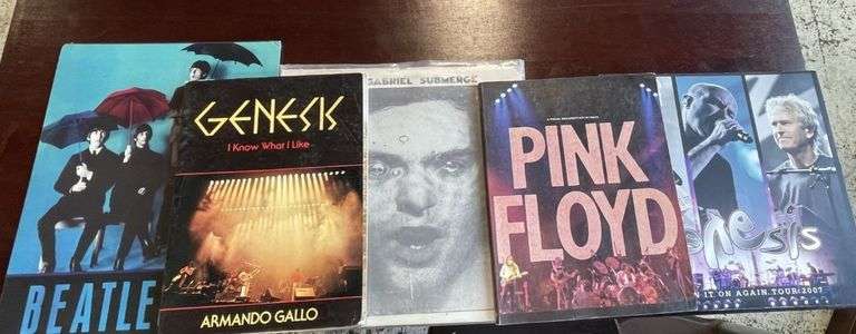 Pink Floyd Visual Book, Genesis Book, Beatles Poster, Peter Gabriel ...