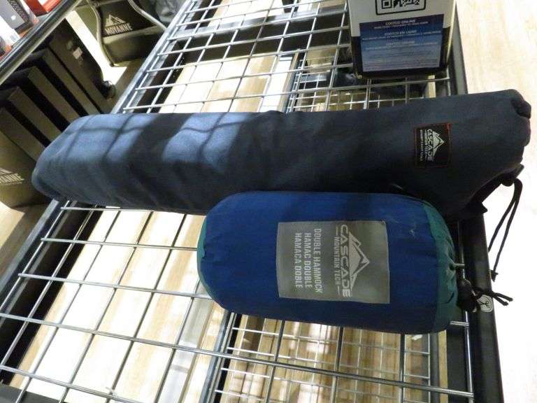 Cascade Double Hammock, Cascade Camp Table - Prime Time Auctions, Inc.