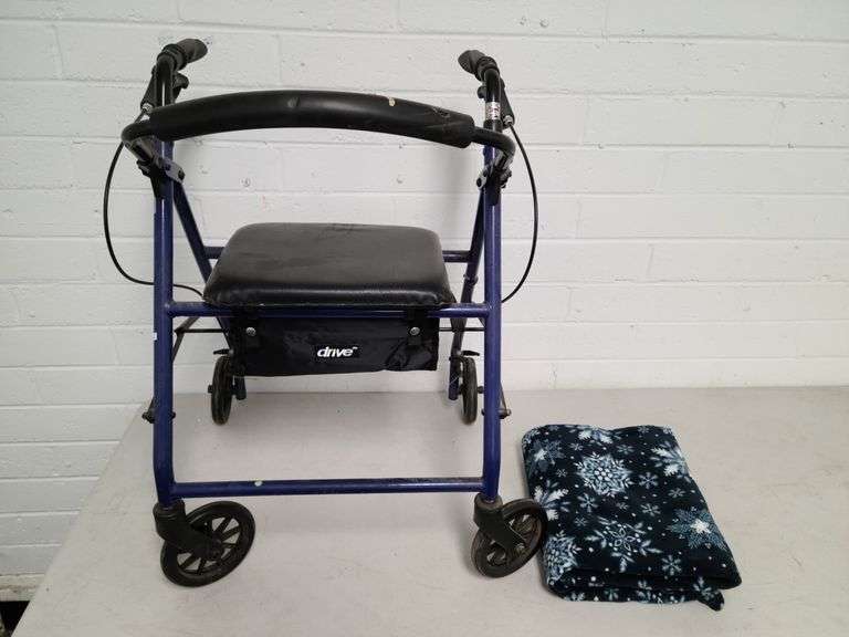 Drive Walker, Blanket Throw - Prime Time Auctions, Inc.