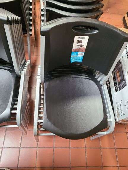 7) Lifetime Plastic Stackable Chairs - Prime Time Auctions, Inc.