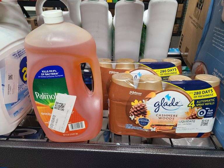 1) Palmolive Dish Soap, 2) Glade Cashmere Woods Air Spray 4pk - Prime ...