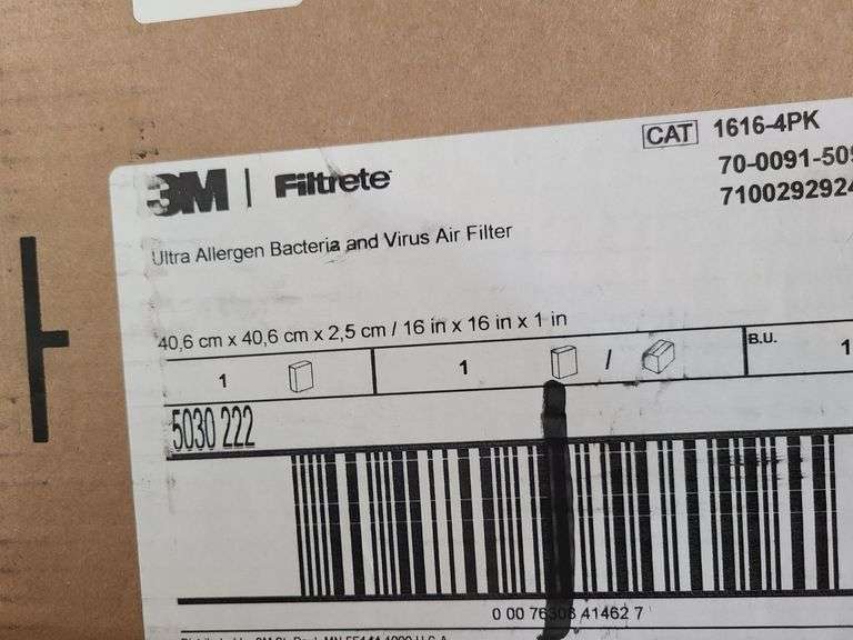 3) Boxes 3M Furnace Filters - Prime Time Auctions, Inc.