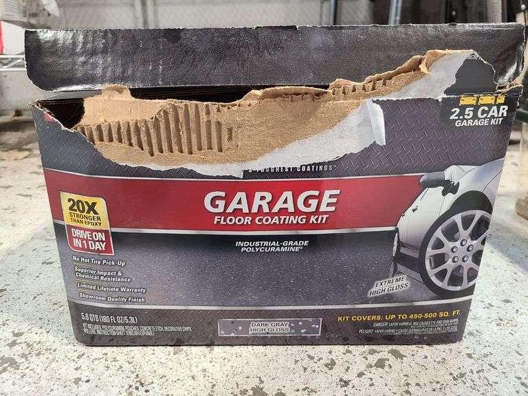 Garage Floor Coating Kit - Prime Time Auctions, Inc.