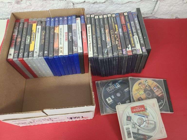 Playstation 2, PS3, PS4 Games - Prime Time Auctions, Inc.