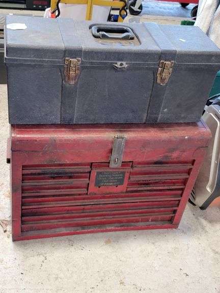 2) Tool Boxes with Contents - Prime Time Auctions, Inc.