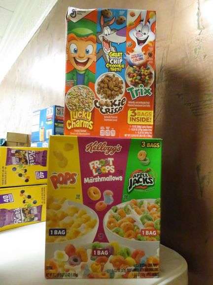 General Mills Pack, Kellogg's Pack - Prime Time Auctions, Inc.