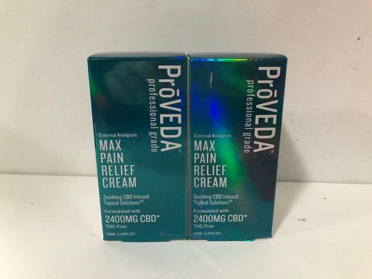 2) Proveda Professional Grade CBD Infused Max Pain Relief Cream - Prime ...