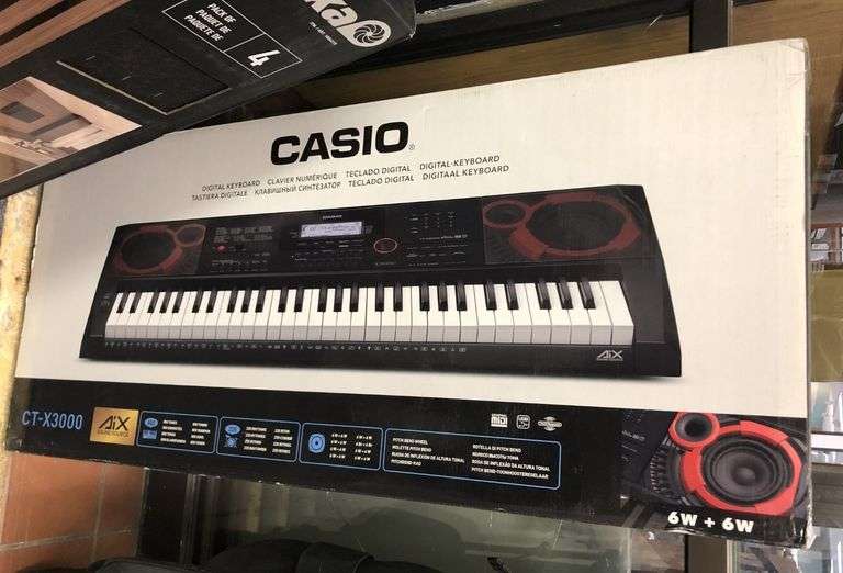 Casio Digital Keyboard - Prime Time Auctions, Inc.