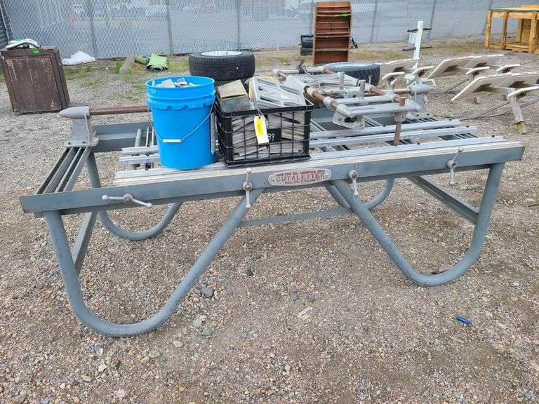 "Cutaletter" Router Table with Accessories - Prime Time Auctions, Inc.