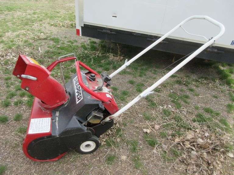 Snapper Snow Blower - Prime Time Auctions, Inc.