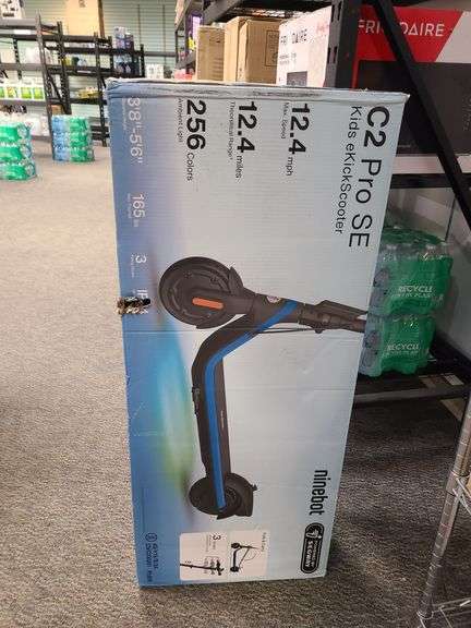 *Segway Ninebot C2 Pro SE Kids eKickScooter - Prime Time Auctions, Inc.