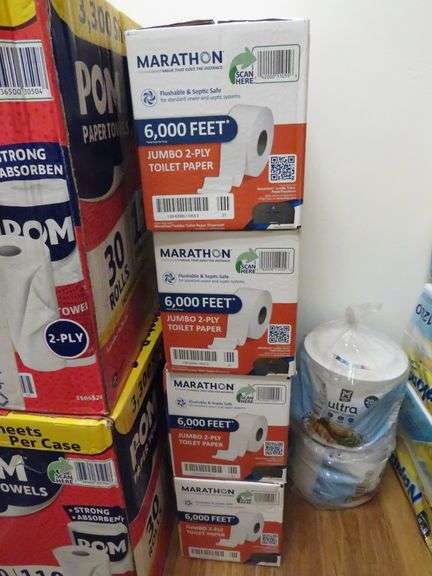 4) Marathon Toilet Paper - Prime Time Auctions, Inc.